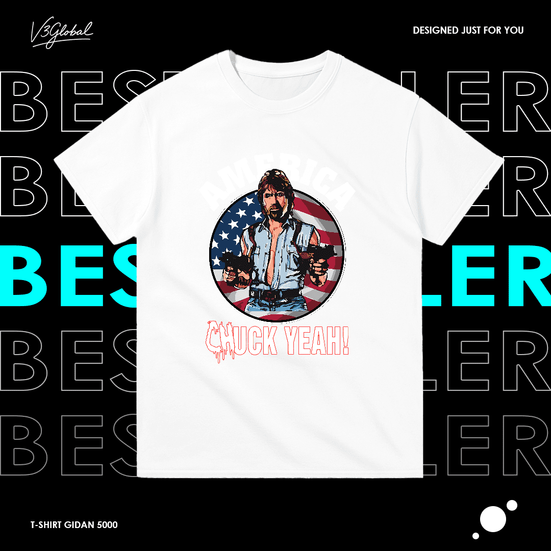 America Chuck Norris Legend Walker Texas Ranger Fan Unisex Tee, for men ...