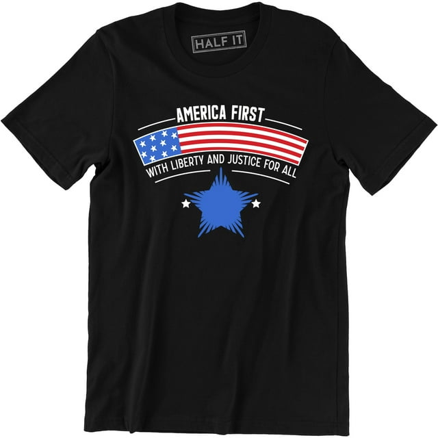 America First Liberty And Justice For All Slogans Sayings Statements ...