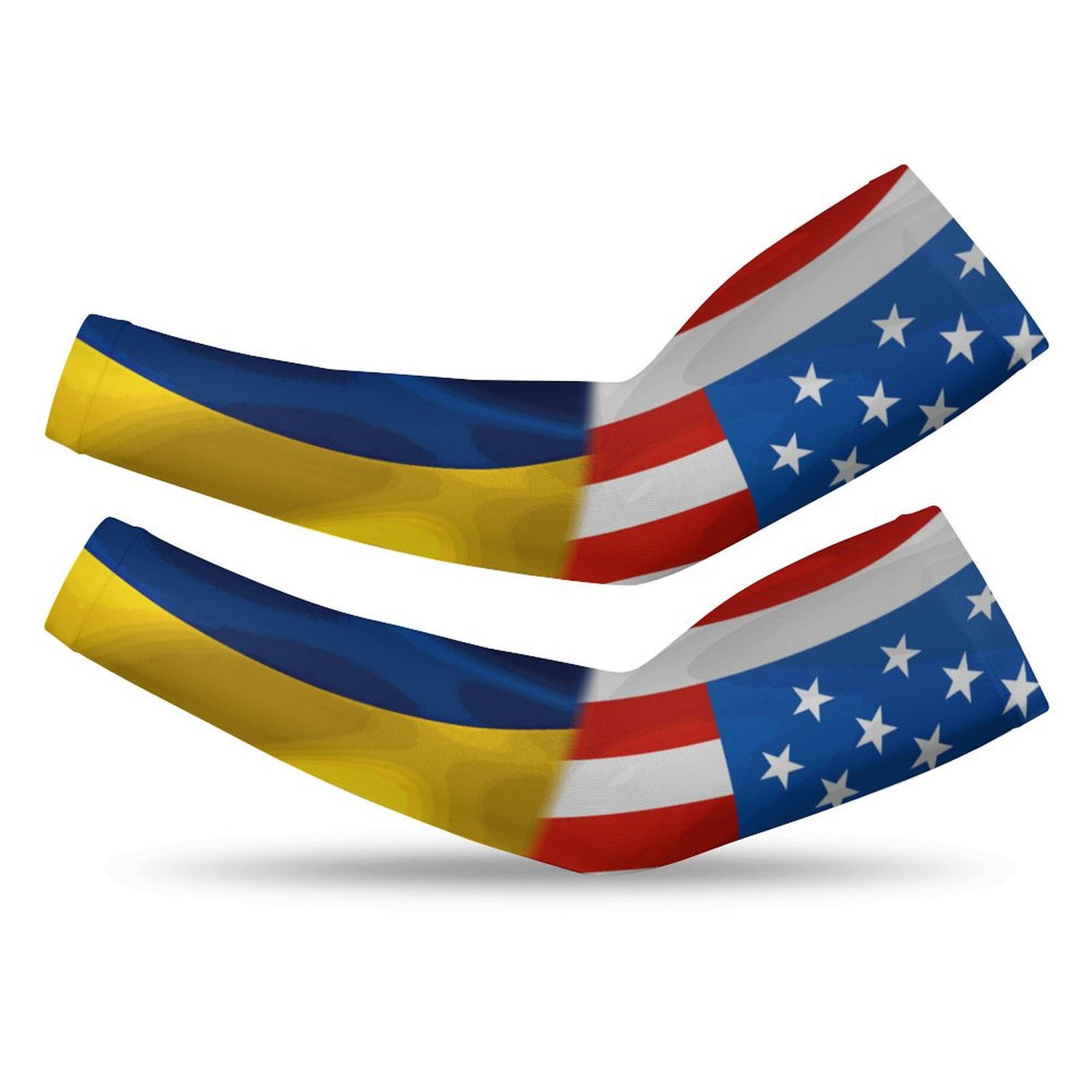 America Flag And Colombia Flag Arm Sleeves,Cooling Gardening Arm Covers ...