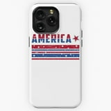 America Flag Bold Freedom Symbol iPhone Case 17 through 11 Pro Max ...