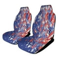 America Flag Butterfly Car Seat Covers Front Seats Universal Fit for ...