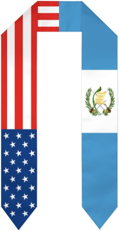 America Flag Cuba Cuban Flag Graduation Stole, Graduation Sash Class of ...
