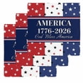 America Flag Kitchen Dish Towels for Drying Dishes Set of 3, Red Blue ...