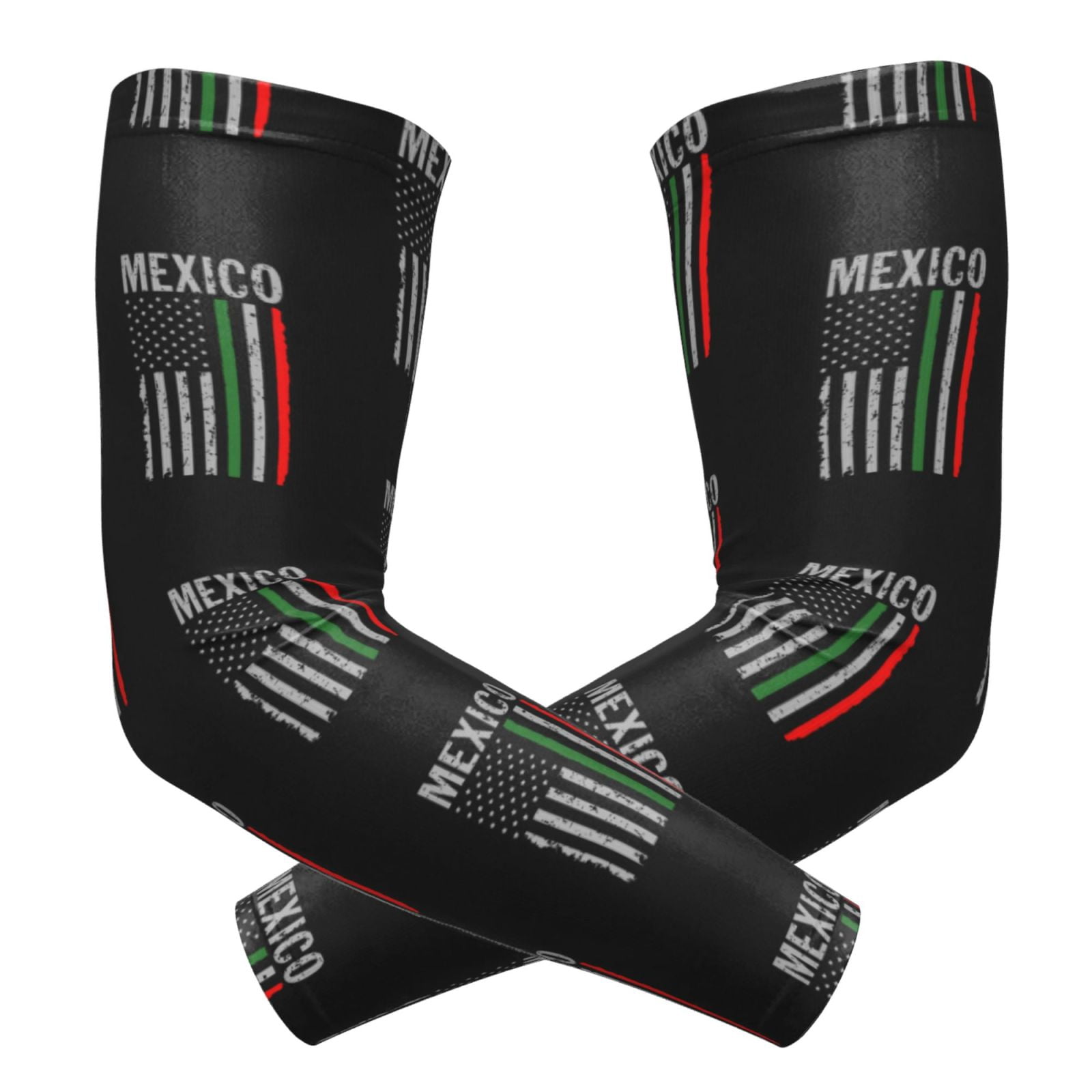 America Flag-Mexico Arm Sleeves For Men Women Compression Sleeves To ...