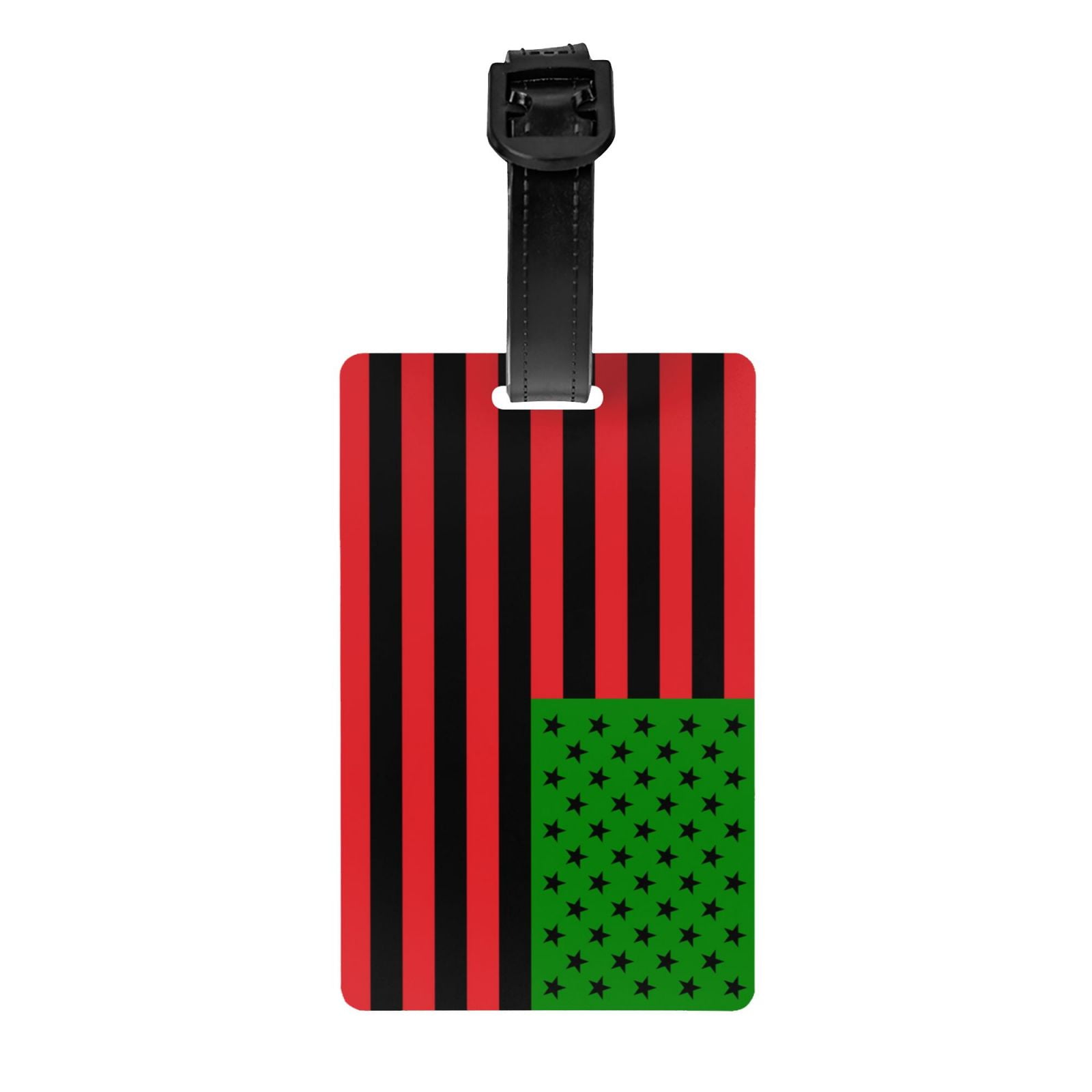 America Flag - Red Black And Green Luggage Identifier Name Tag For ...