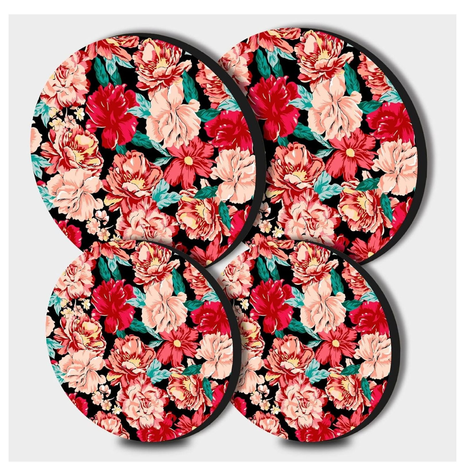 America Flowers Art Burn Covers for Electric Stove Kitchen Decor ...