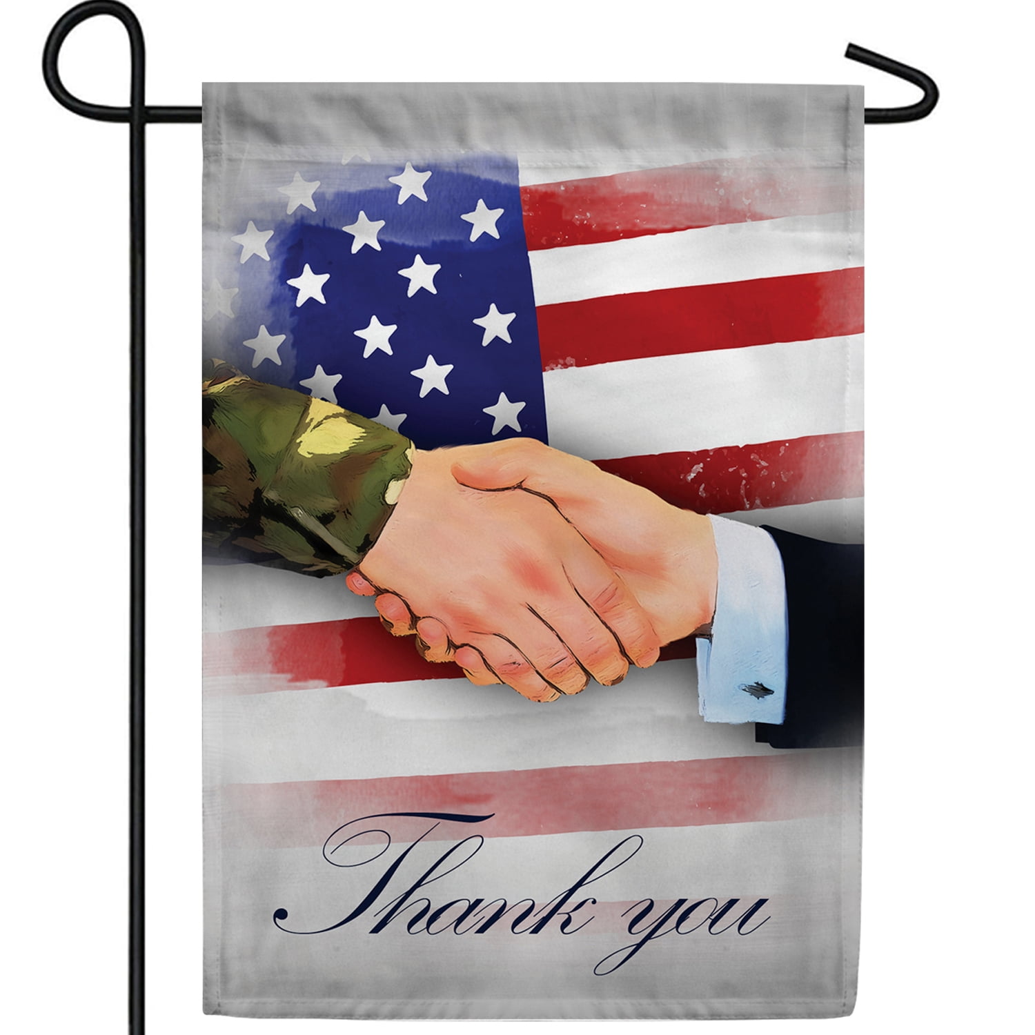 America Forever America Thanks You Garden Flag 12.5 x 18 inch Double ...