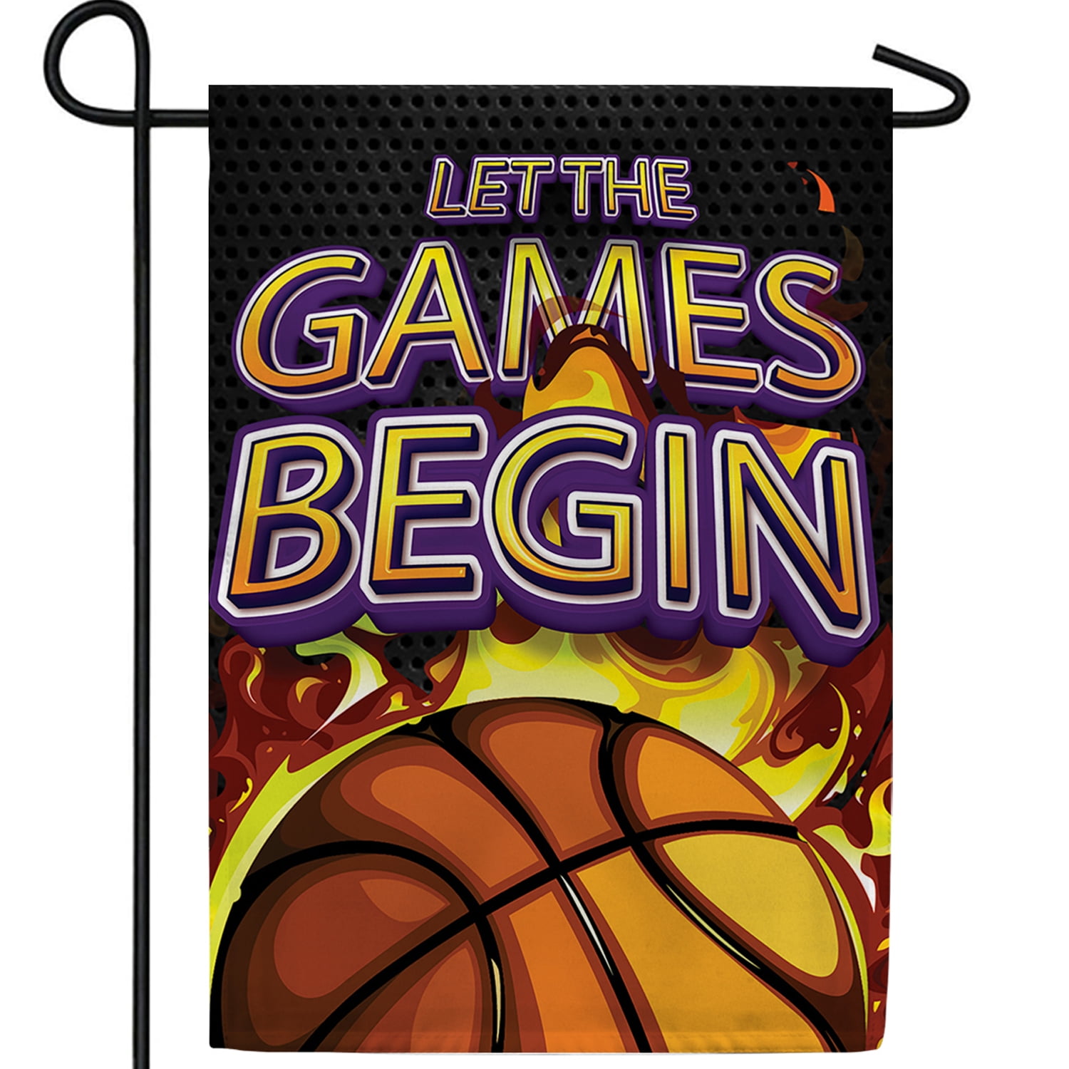 America Forever Basketball Fever Garden Flag, 12.5 x 18 inch Double ...
