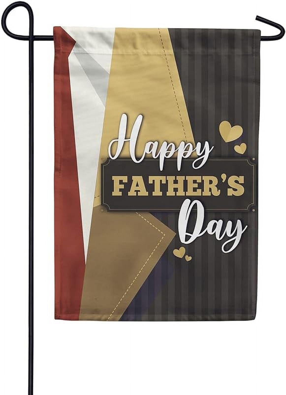 America Forever Father's Day Garden Flag - Childhood Memories Of Dad ...