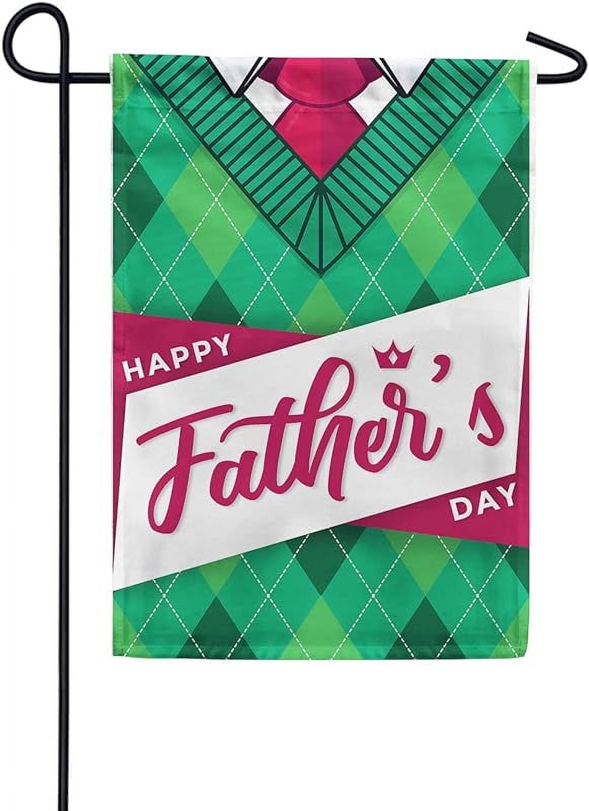 America Forever Father's Day Garden Flag - Childhood Memories Of Dad ...
