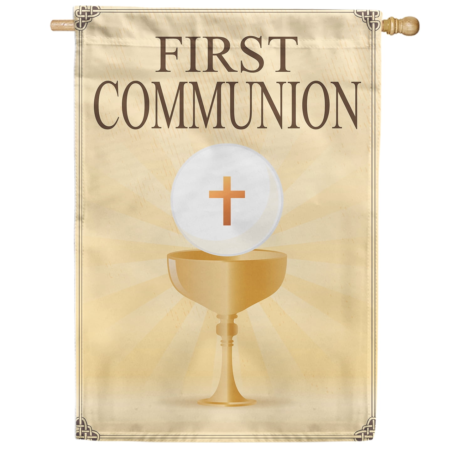 America Forever First Communion Double Sided House Flag, 28 x 40 inch ...