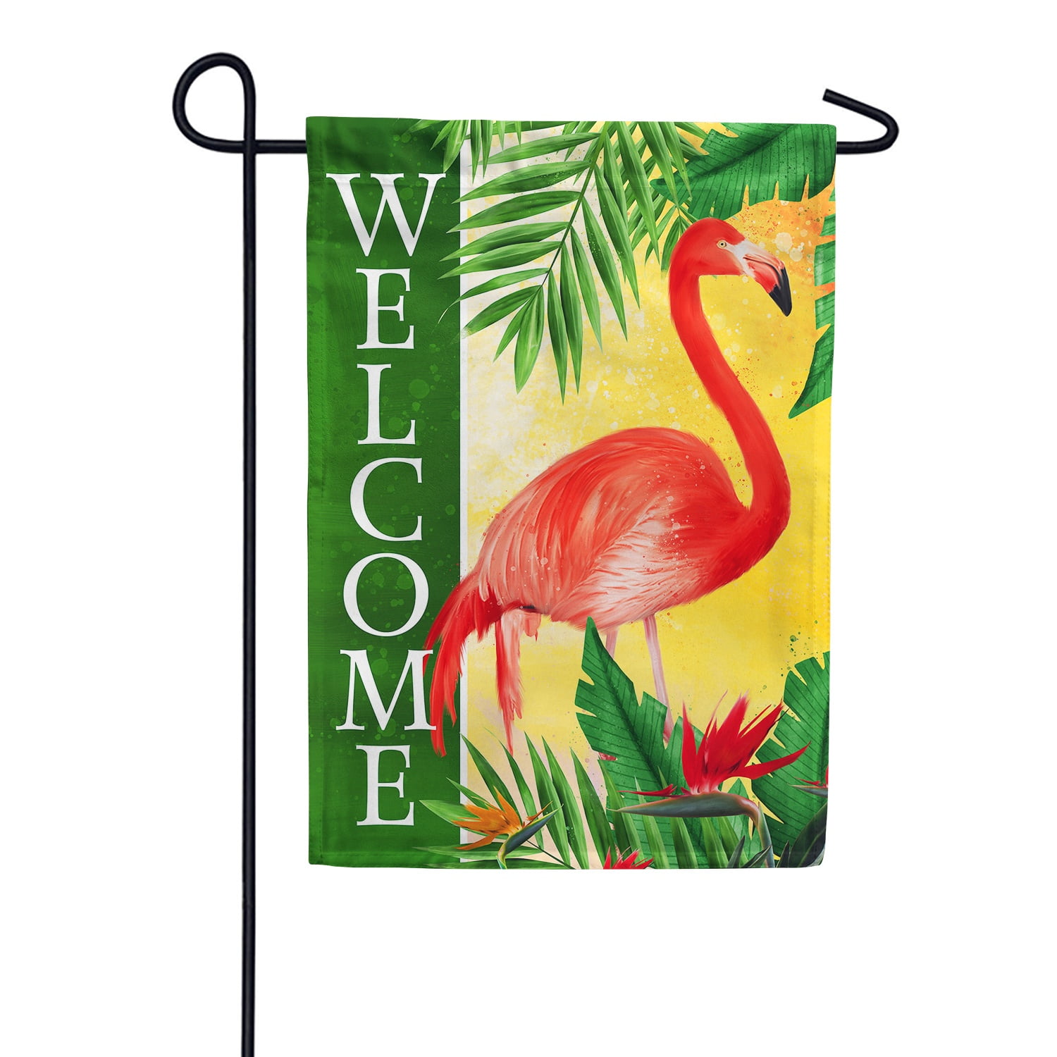 America Forever Flags 12.5" x 18" Polyester Flamingo Outdoor Flag ...