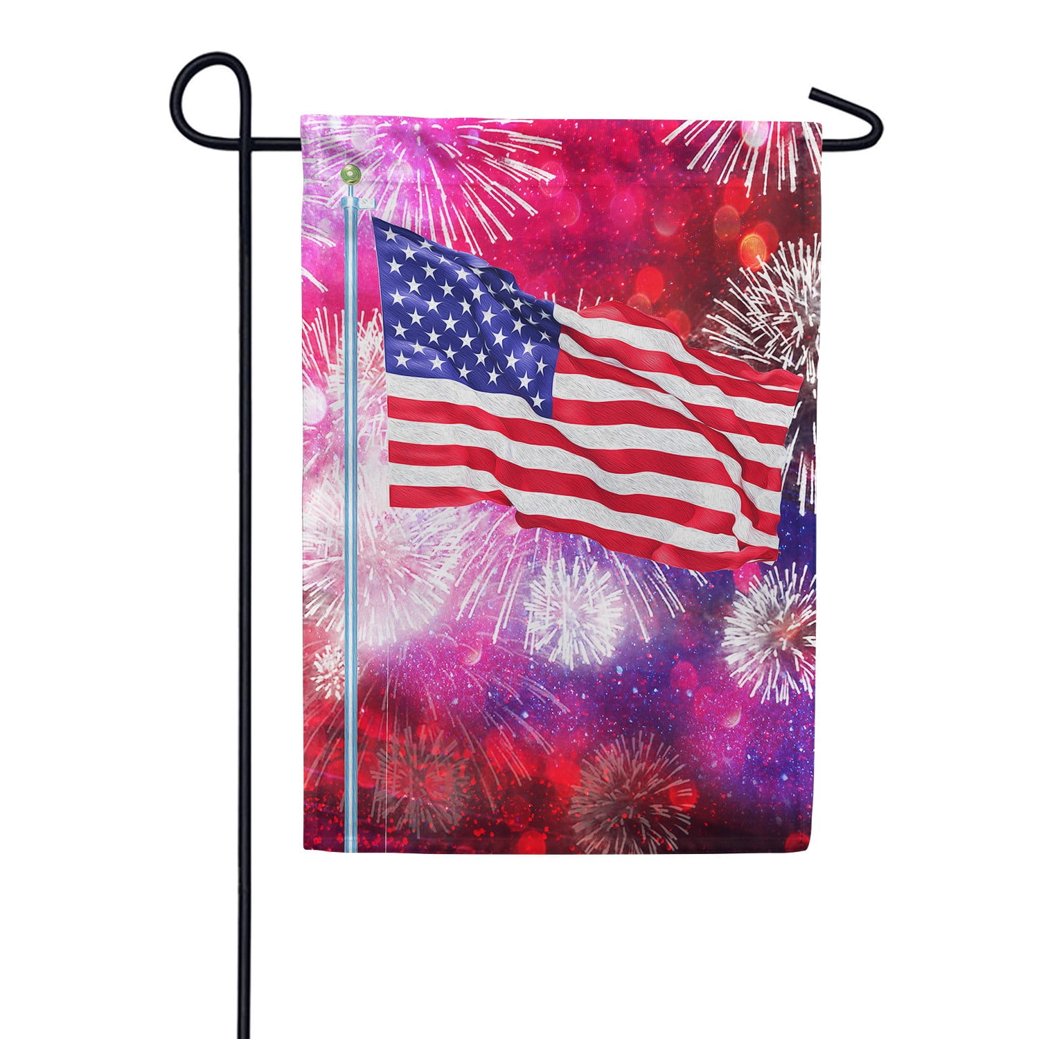 America Forever Flags 12.5" x 18" Polyester Patriotic Outdoor Flag ...