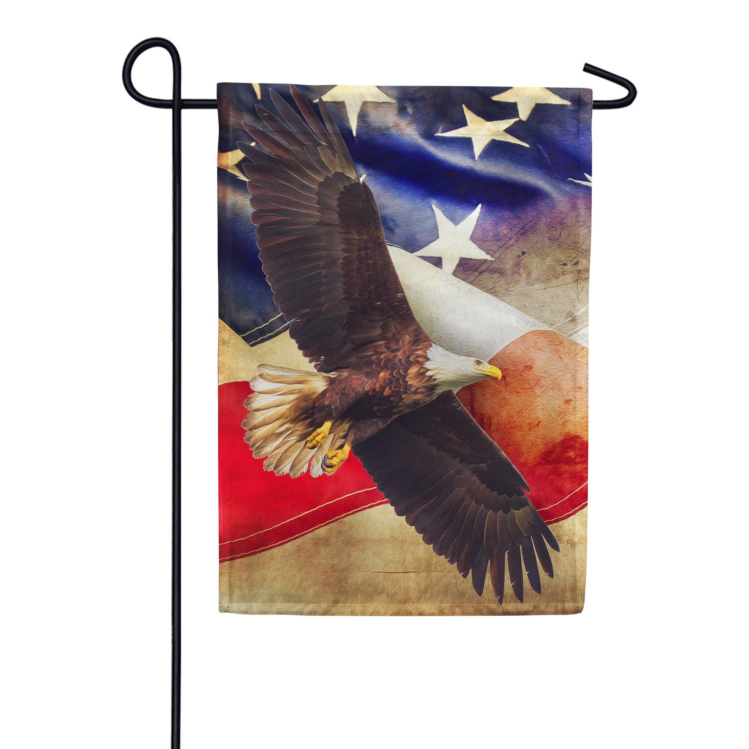 America Forever Flags 12.5" x 18" Polyester Patriotic Outdoor Flag ...