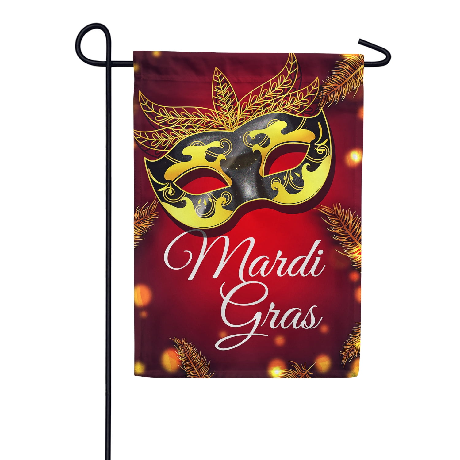 America Forever Flags at The Mardi Gras Ball, Mardi Gras Garden Flag ...