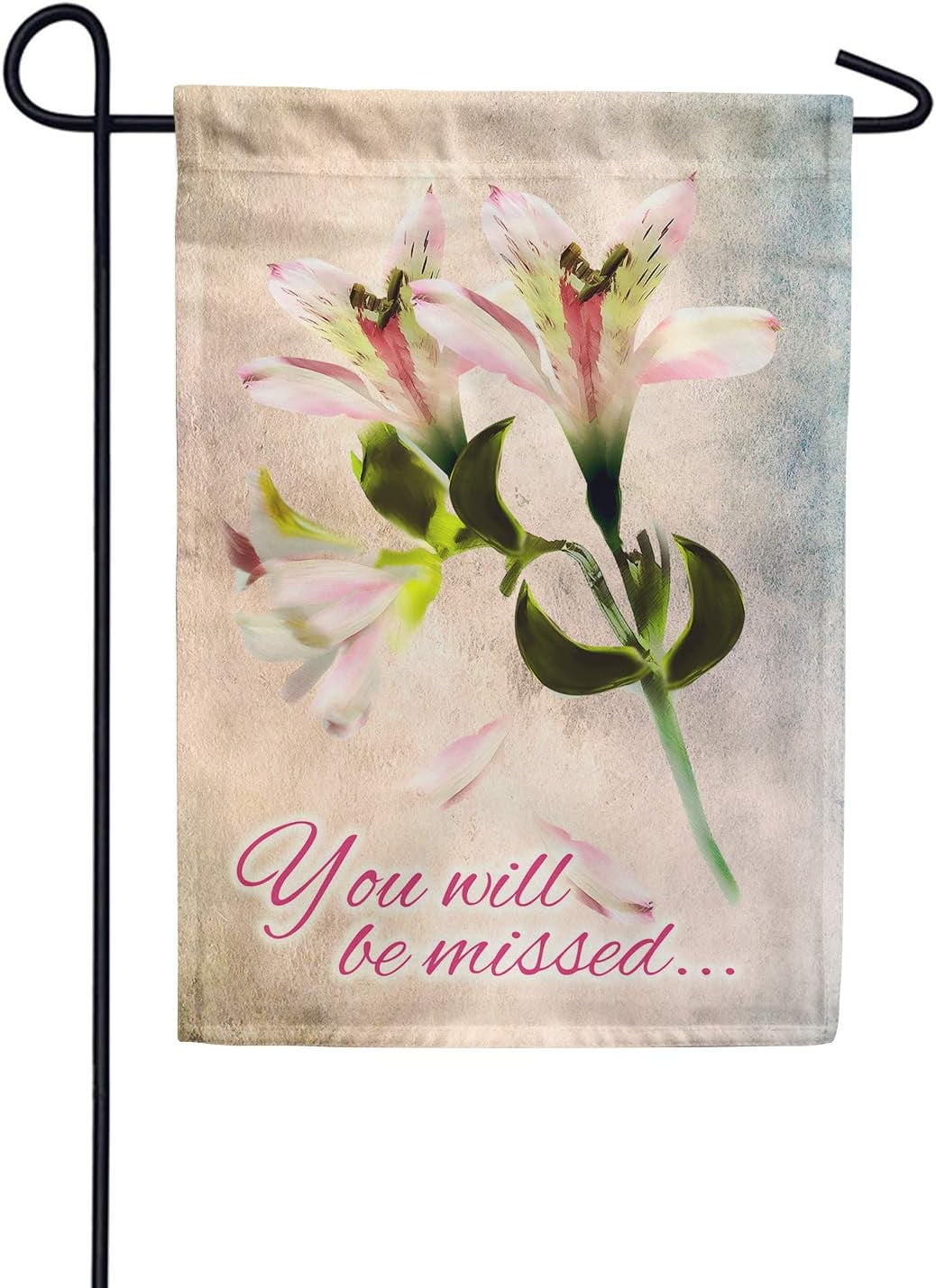 America Forever Garden Flag - You Will Be Missed, Cemetery Memorial ...