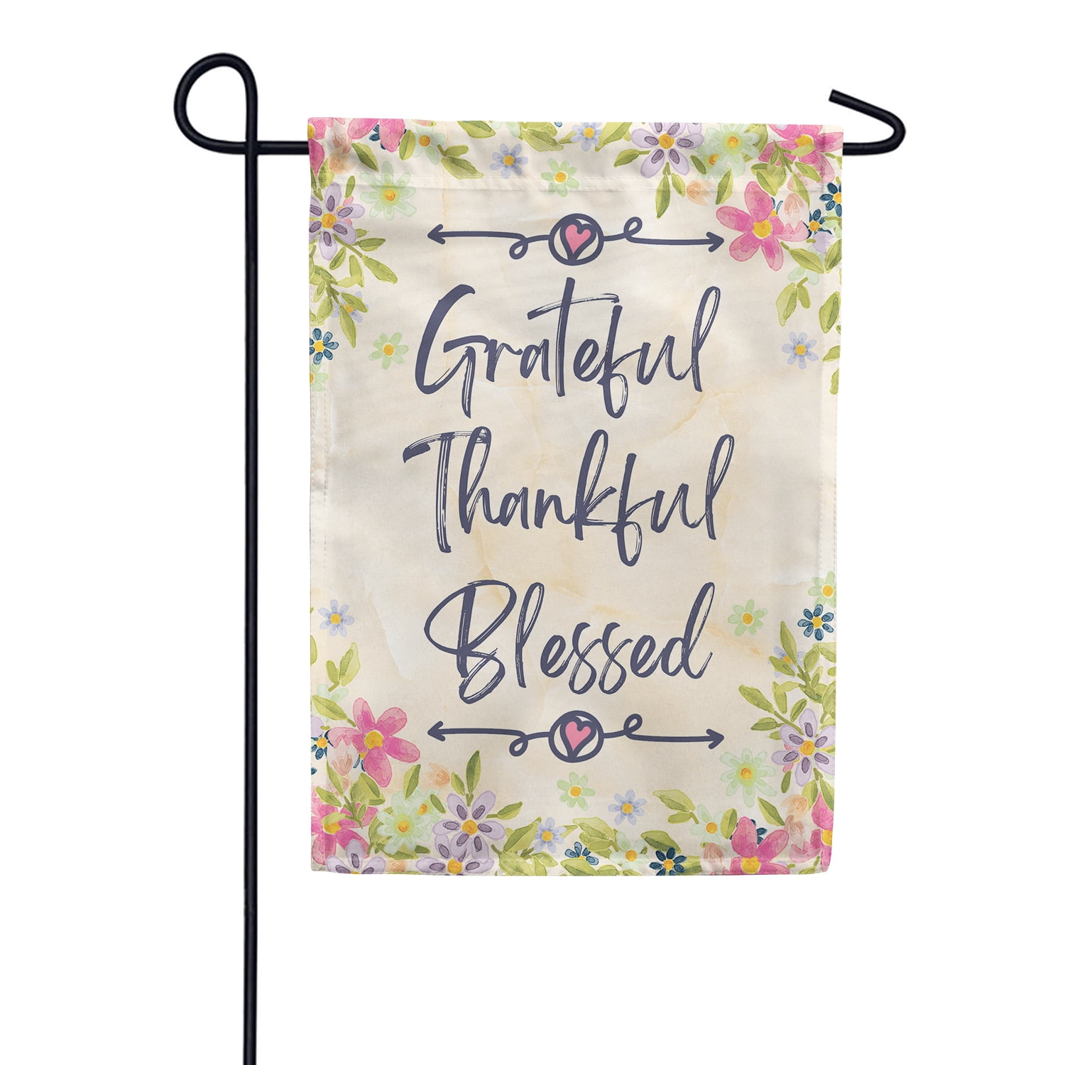 America Forever Grateful Thankful Blessed Garden Flag 12.5 x 18 inch ...