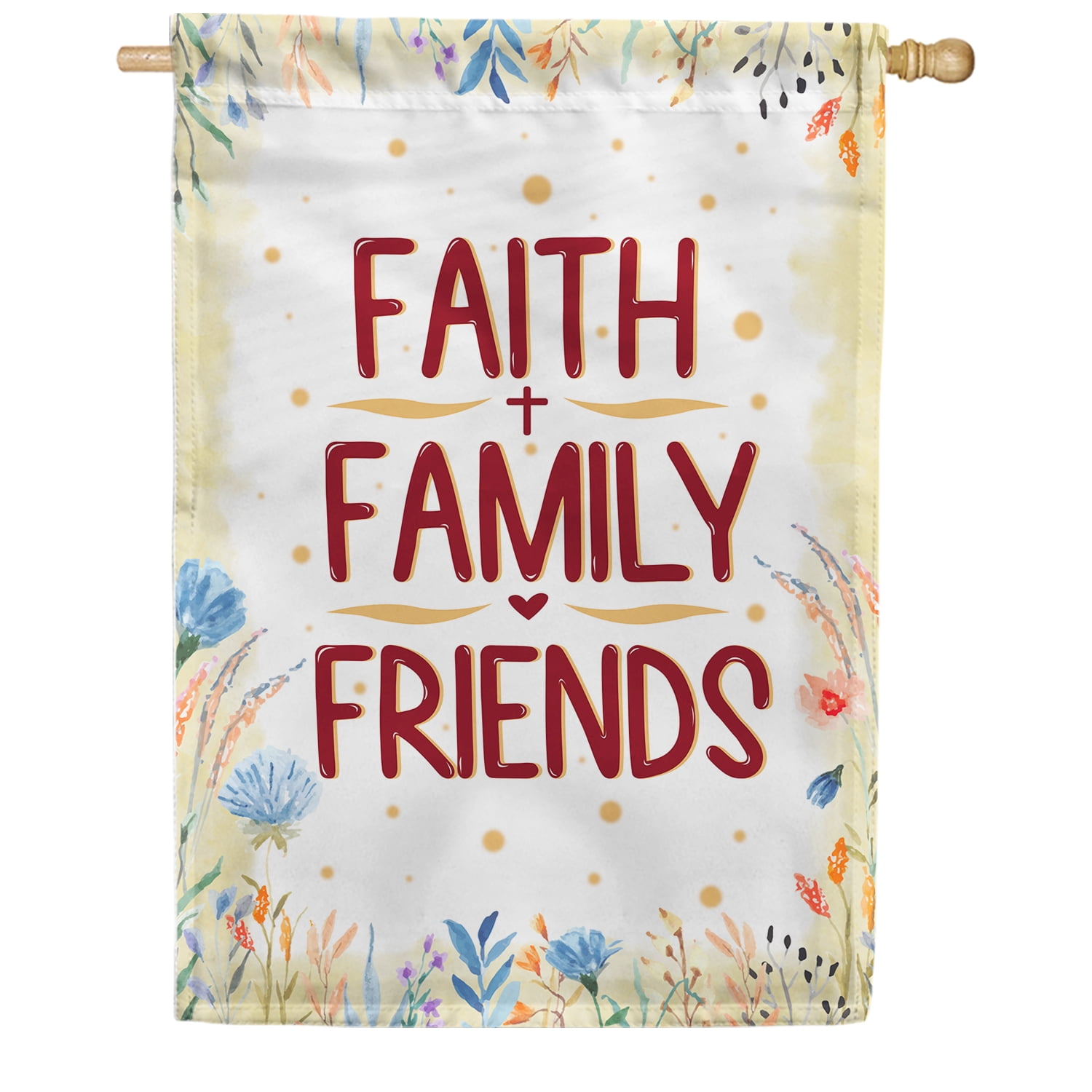 America Forever For A Happy Life House Flag, 28 x 40 inch Double Sided ...