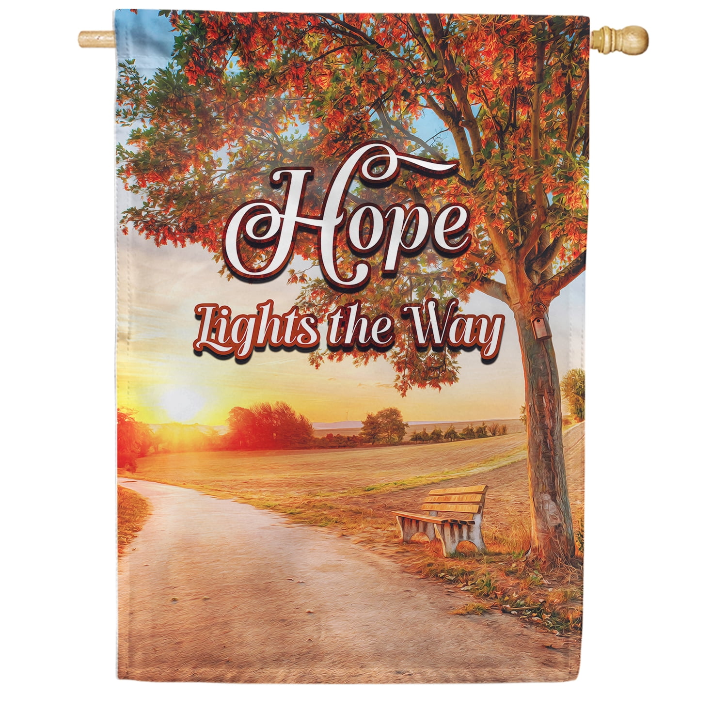 America Forever Hope House Flag 28 x 40 inch Double Sided Inspirational ...
