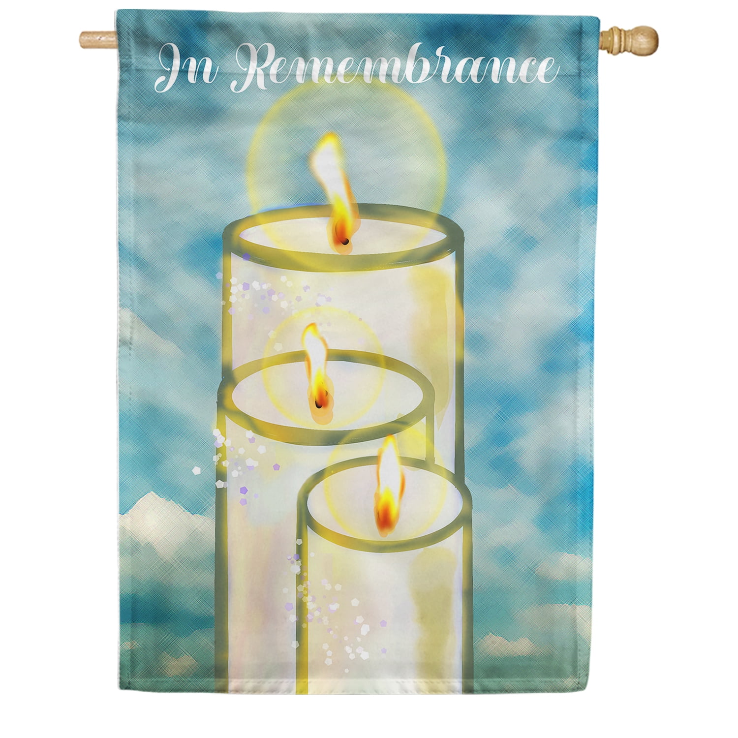 America Forever House Flag - Eternal Light, Cemetery Memorial Religious ...
