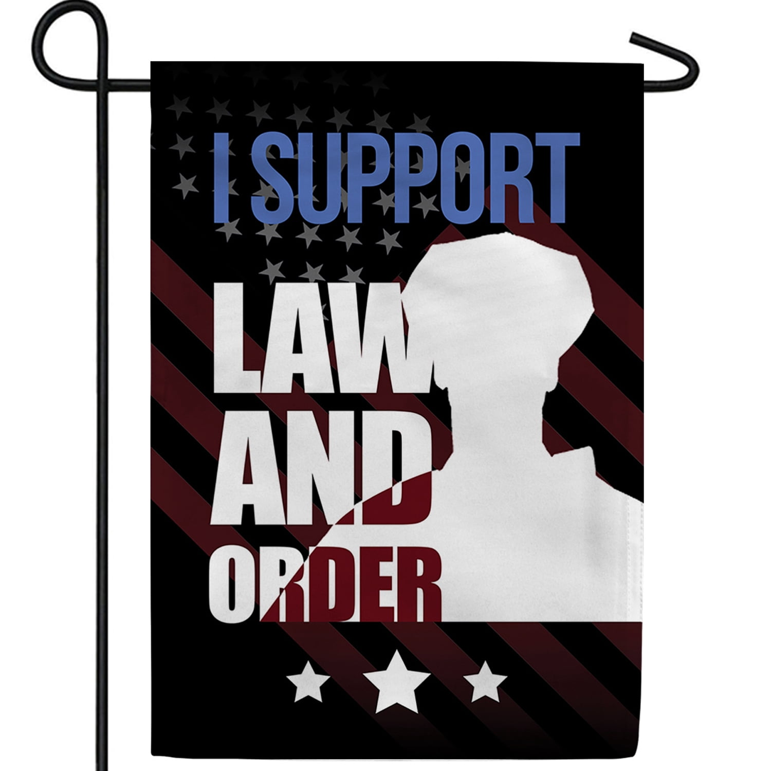 America Forever Law Enforcement Support Police Officer Silhouette ...