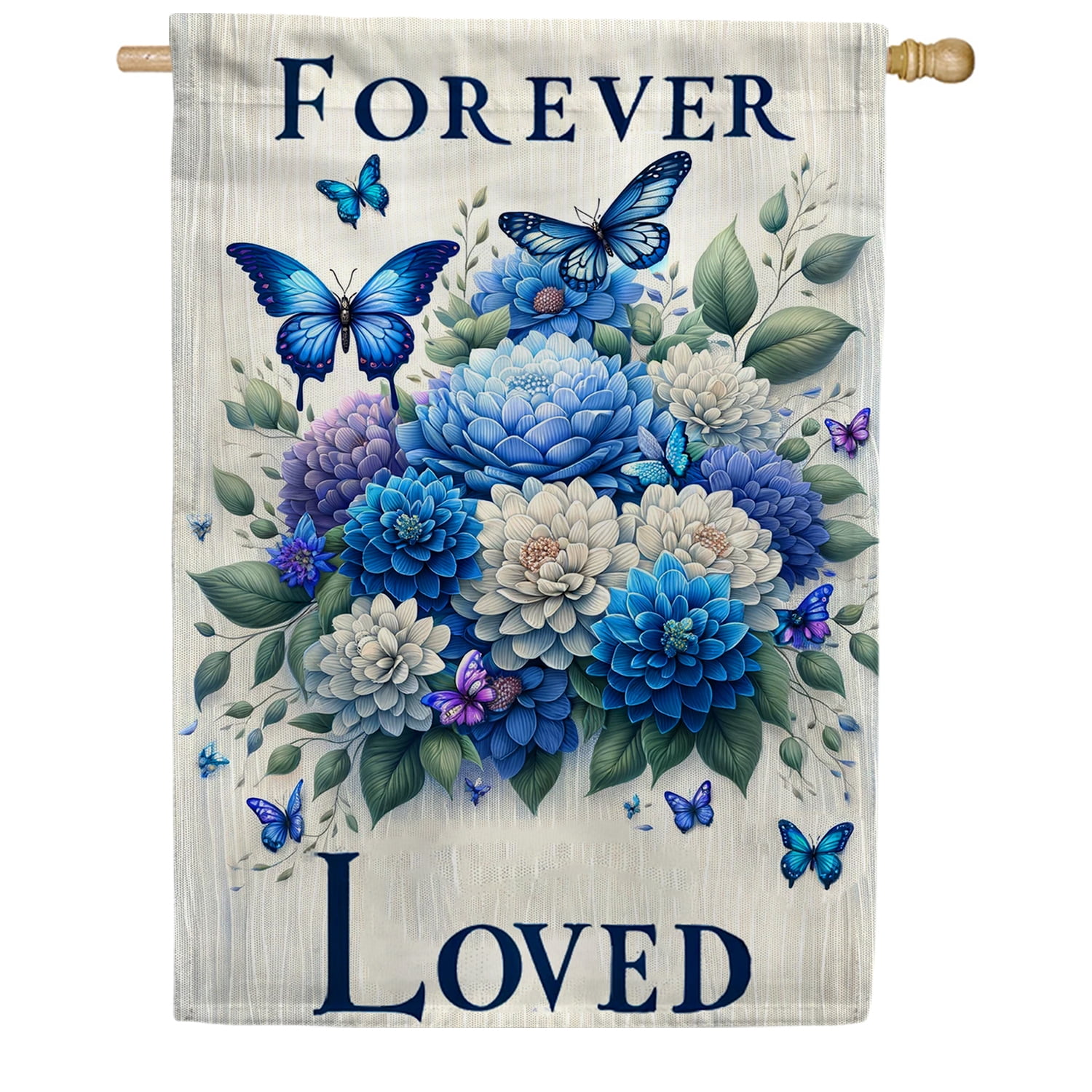 America Forever Forever Loved House Flag, 28 x 40 inches Double Sided ...