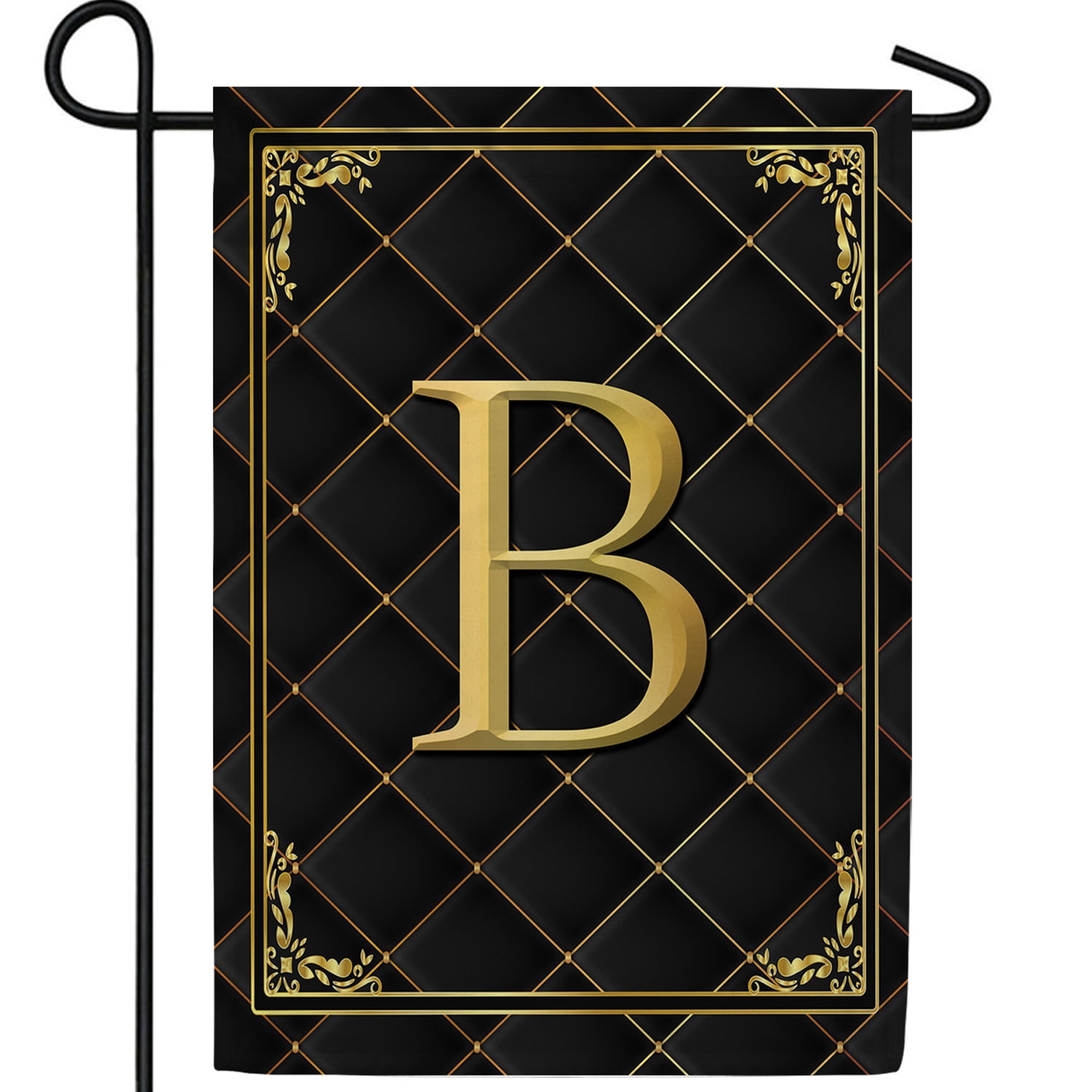 America Forever Monogram B Garden Flag, 12.5 x 18 inch Double Sided ...