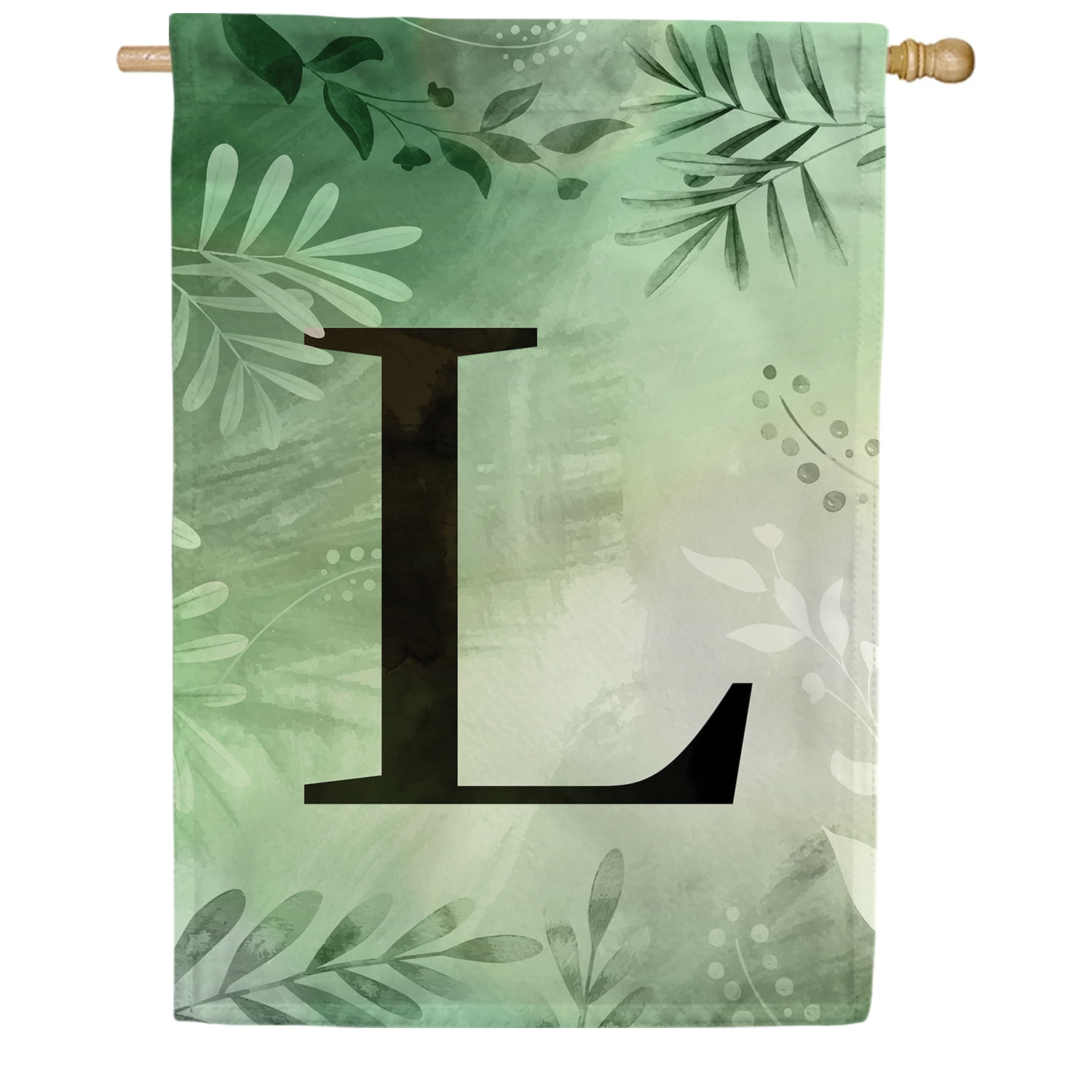 America Forever Monogram Letter L House Flag, 28 x 40 inch Double Sided ...