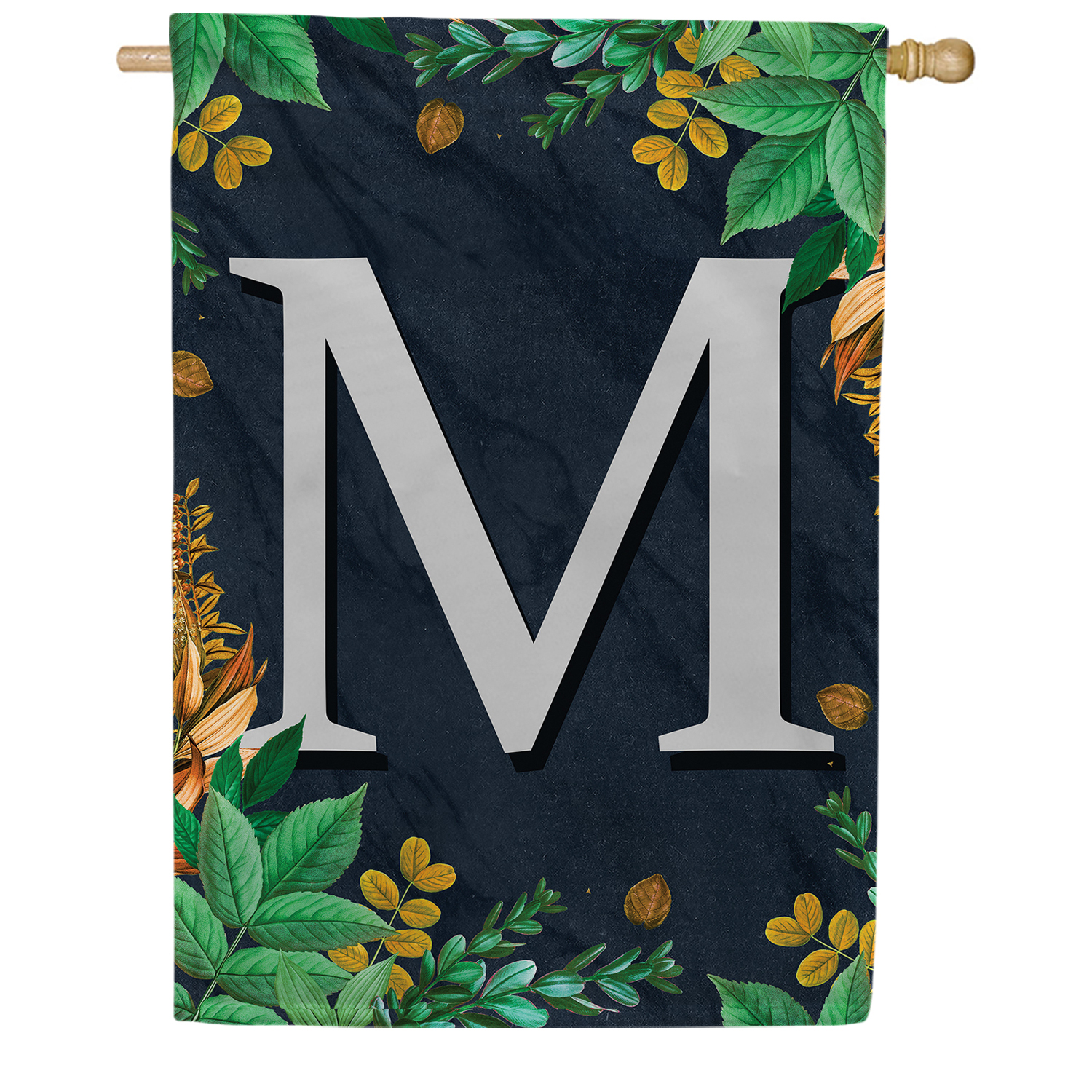 America Forever Monogram M House Flag, 28 x 40 inch Double Sided ...