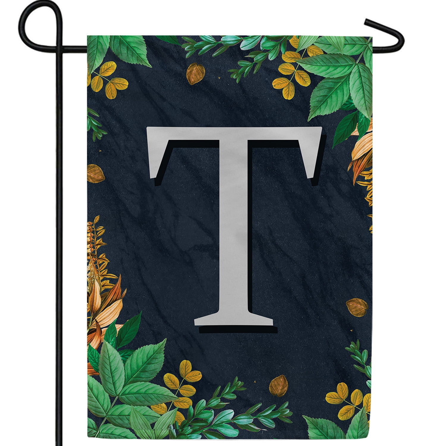 America Forever Monogram T Garden Flag, 12.5 x 18 inch Double Sided ...