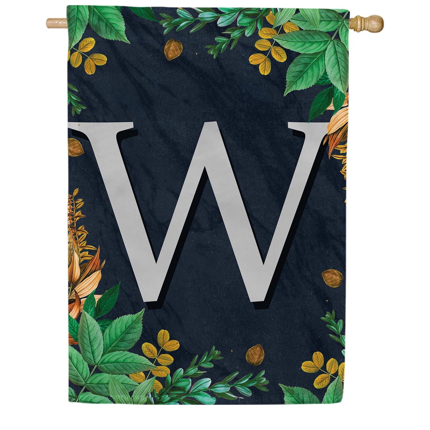 America Forever Monogram W House Flag, 28 x 40 inch Double Sided ...