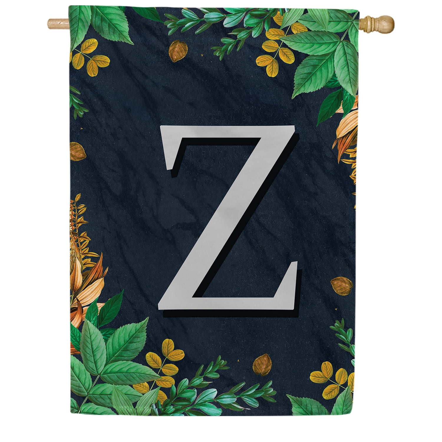 America Forever Monogram Z House Flag, 28 x 40 inch Double Sided ...