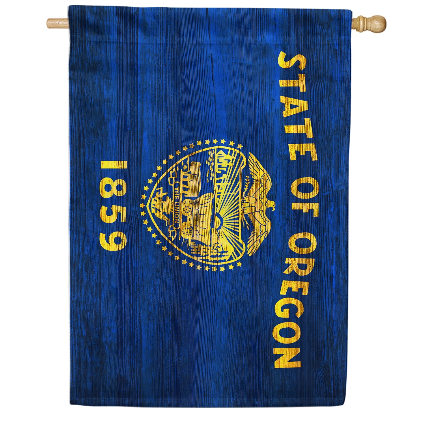America Forever Oregon State Flag 28 x 40 Inch Double Sided Outdoor ...
