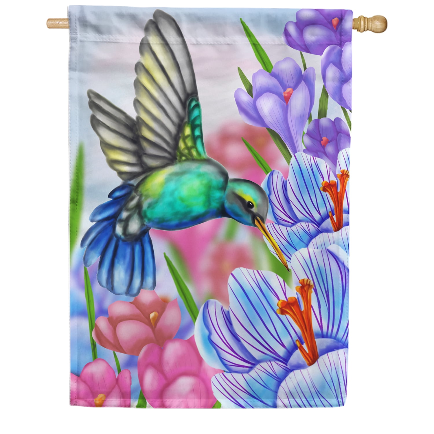 America Forever Seeking Nectar House Flag, 28 x 40 inch Double Sided ...