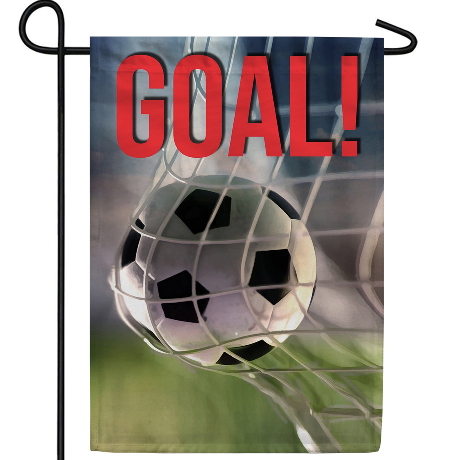America Forever Soccer Goal Score Double Sided Garden Flag, 12.5 x 18 ...