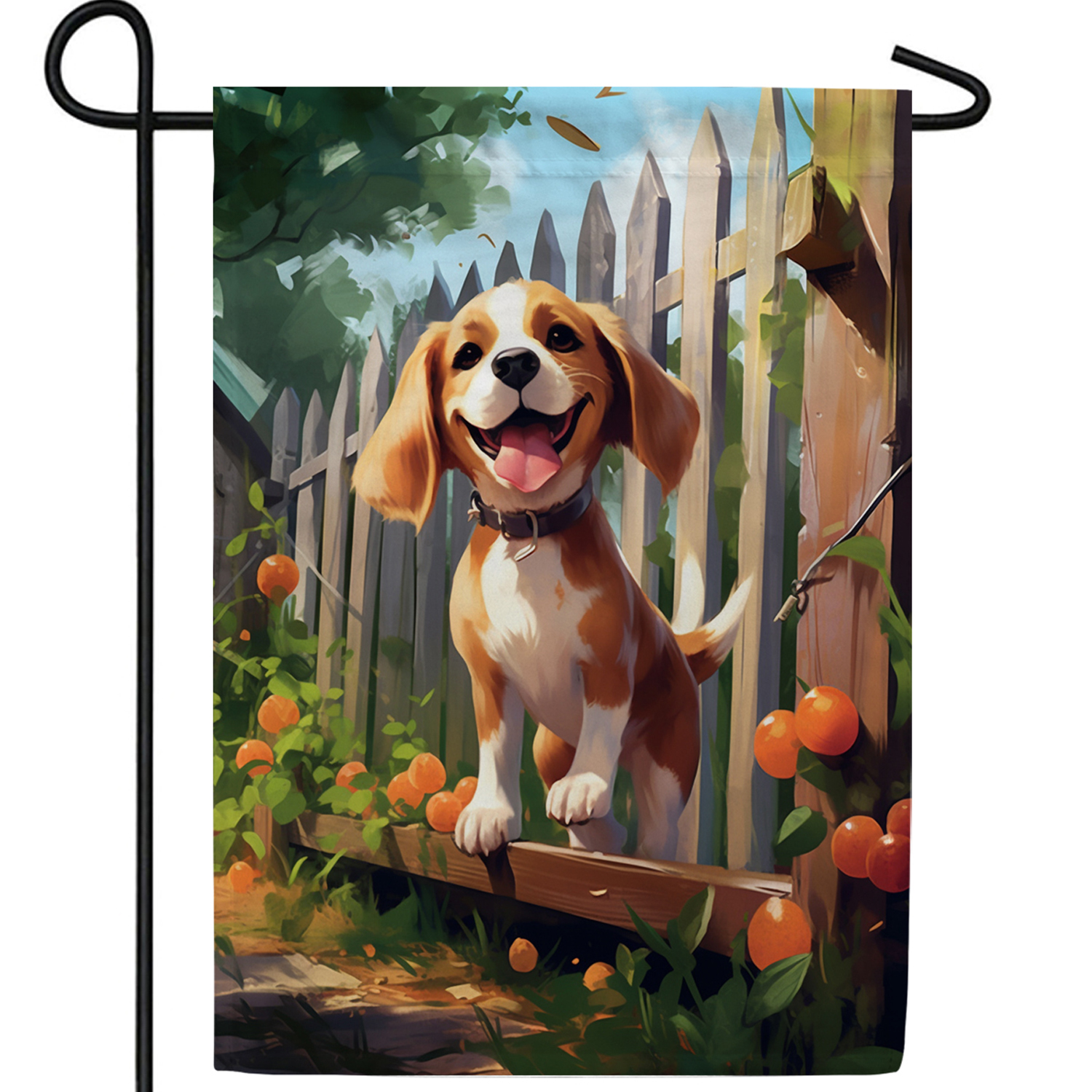 America Forever Spring Summer Beagle Dog Garden Flag 12.5 x18 inch ...