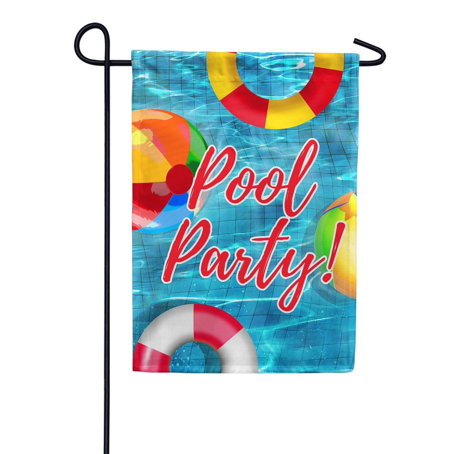America Forever Summer Pool Party Garden Flag Life is Better at the ...