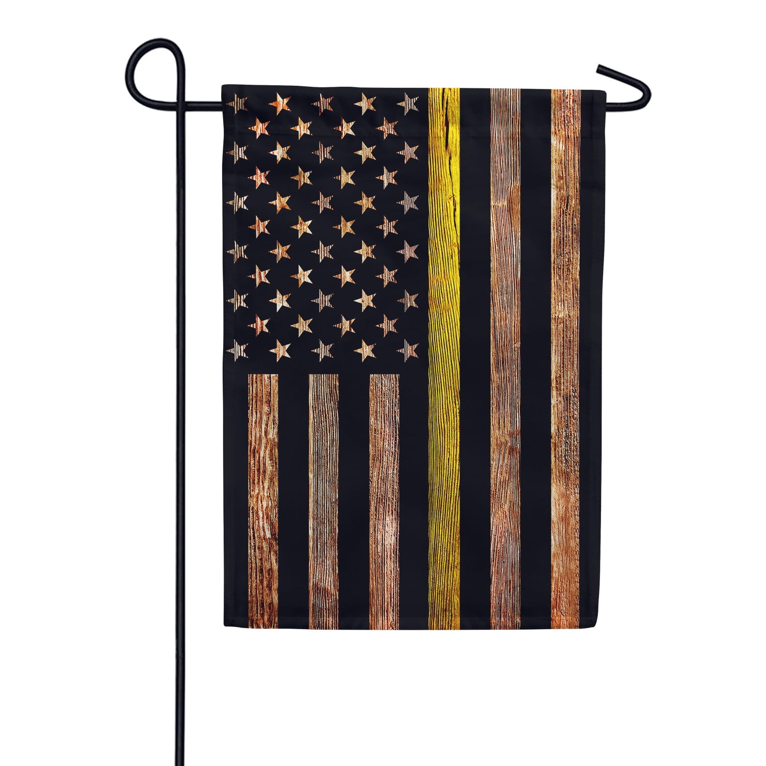 America Forever Thin Yellow Line Flag 12.5 x 18 Inch Double Sided ...