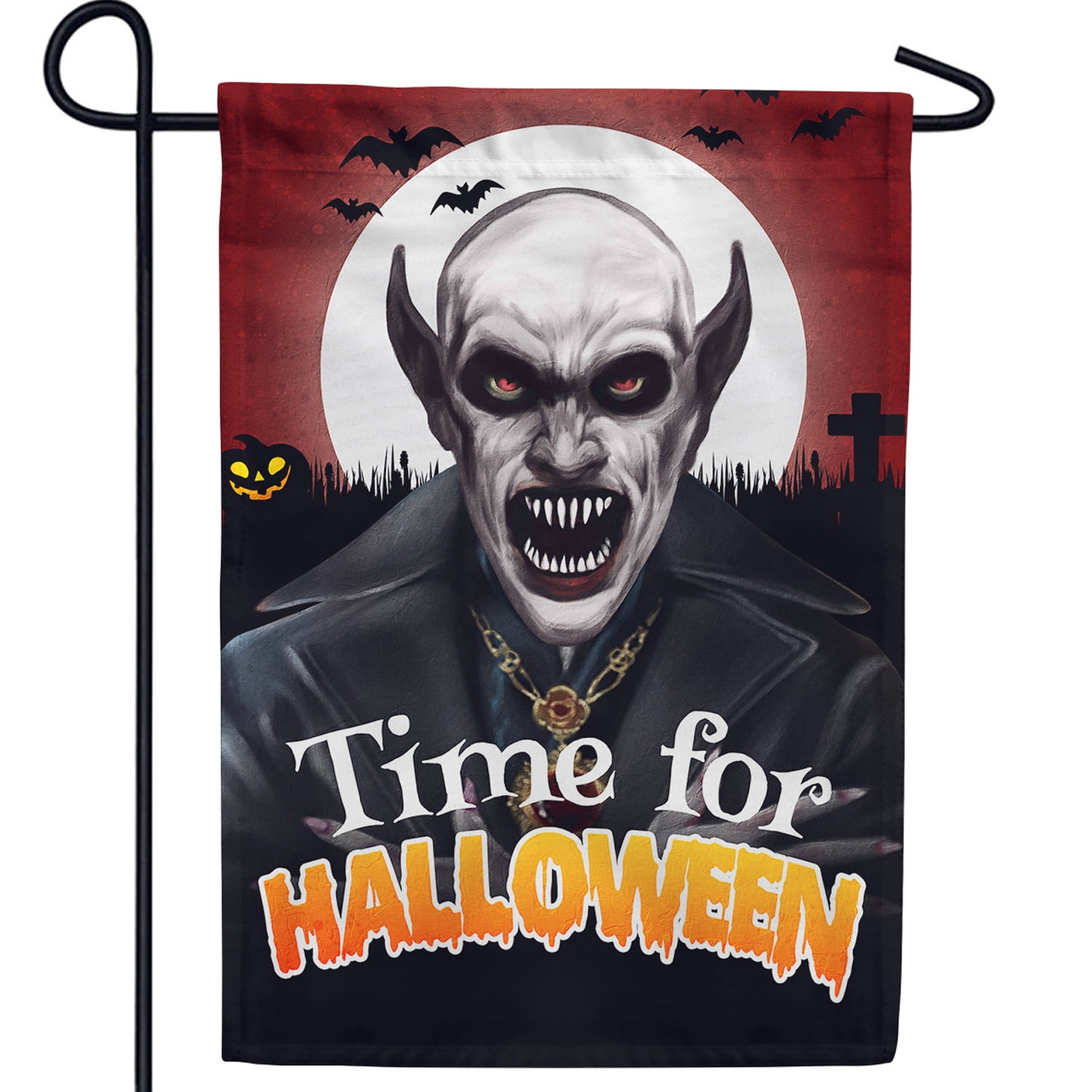 America Forever Vampire Halloween Garden Flag 12.5 x 18 inch Double ...
