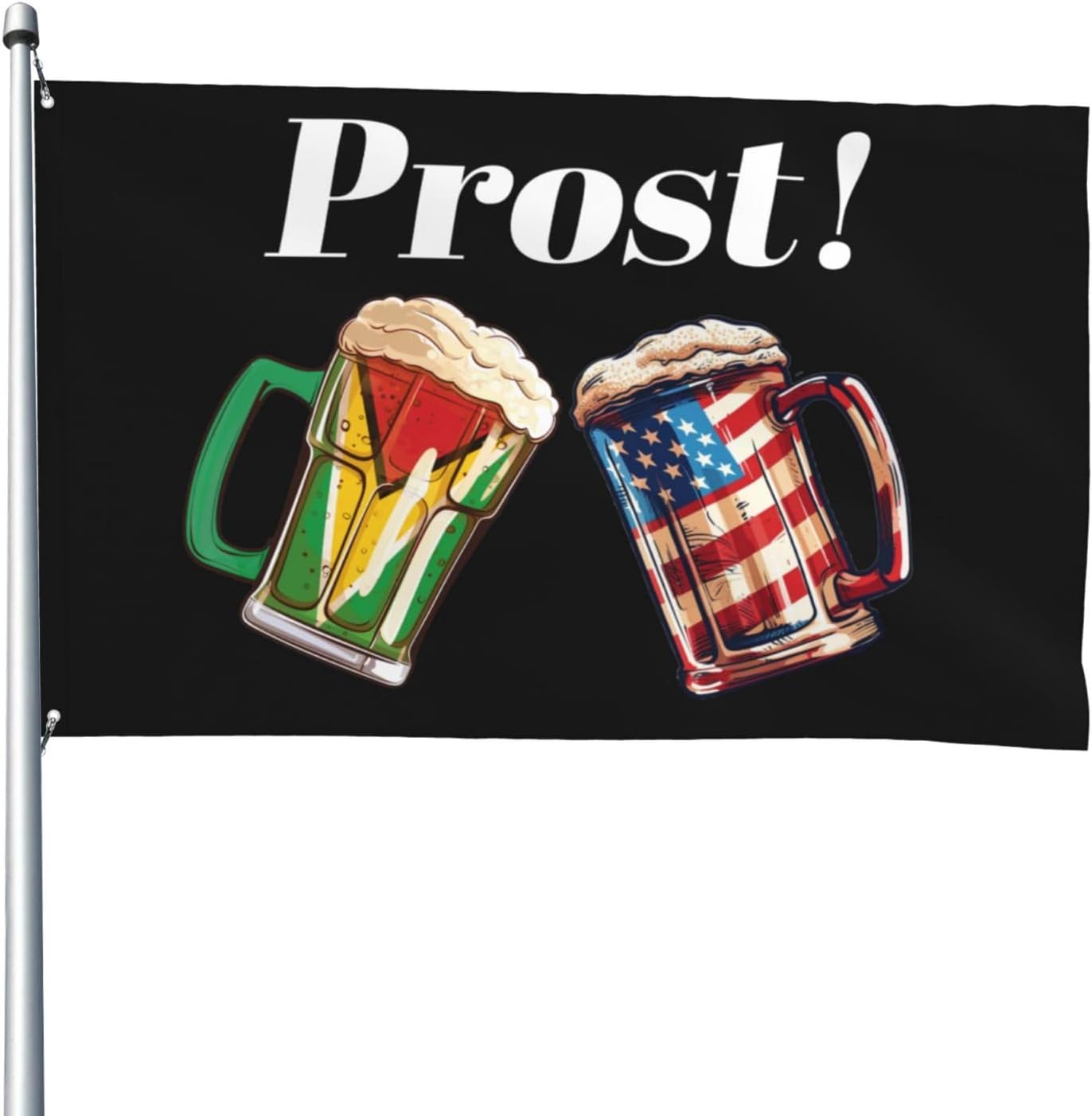 America Georgia Flag Oktoberfest cheers Beer Flags 4x6 Ft Garden Flag ...