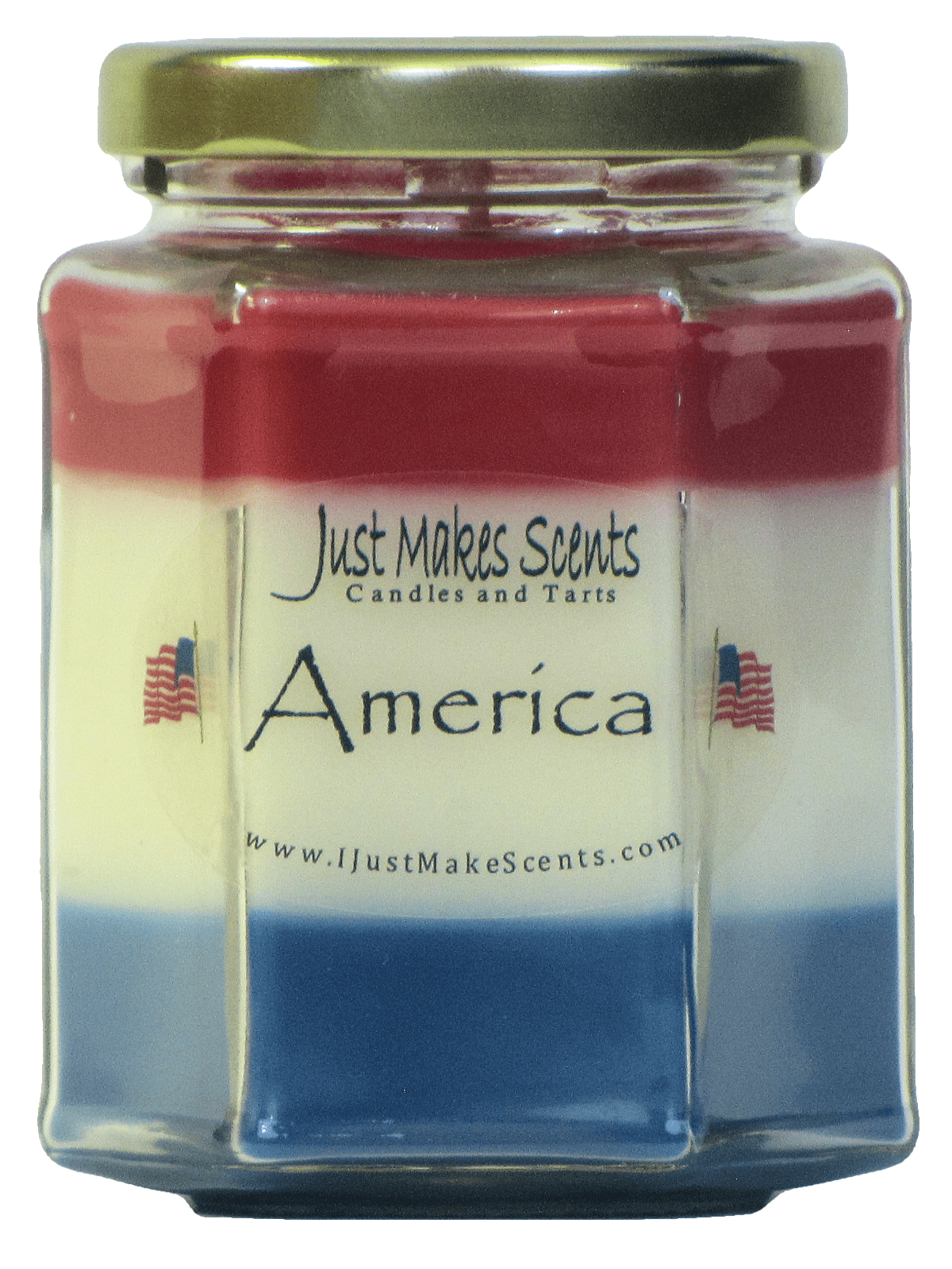 America Homemade Soy Candle -Just Makes Scents Candles & Gifts ...