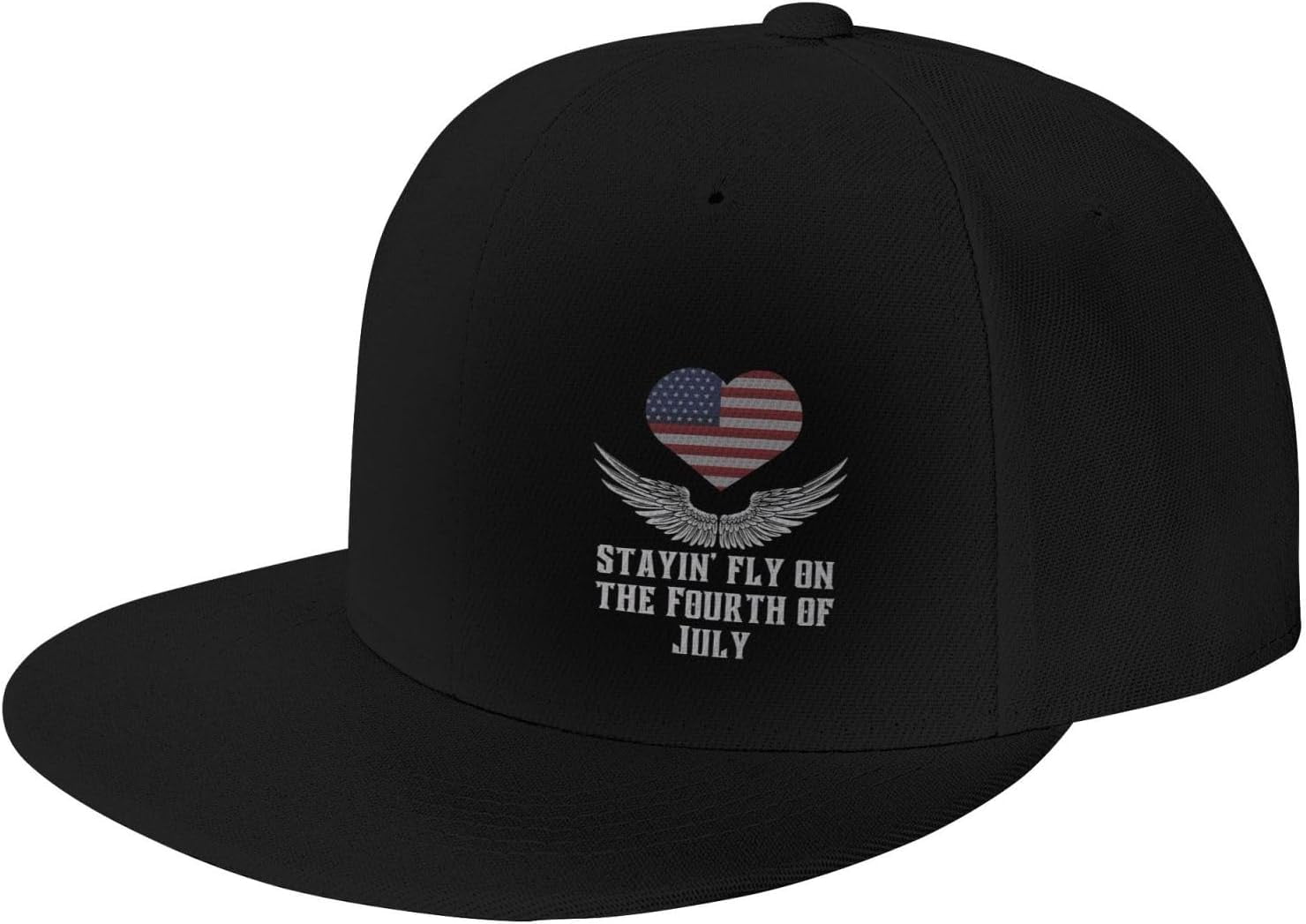 America Independence Day 1776 American Flag Snapback Hats Flat Bill ...