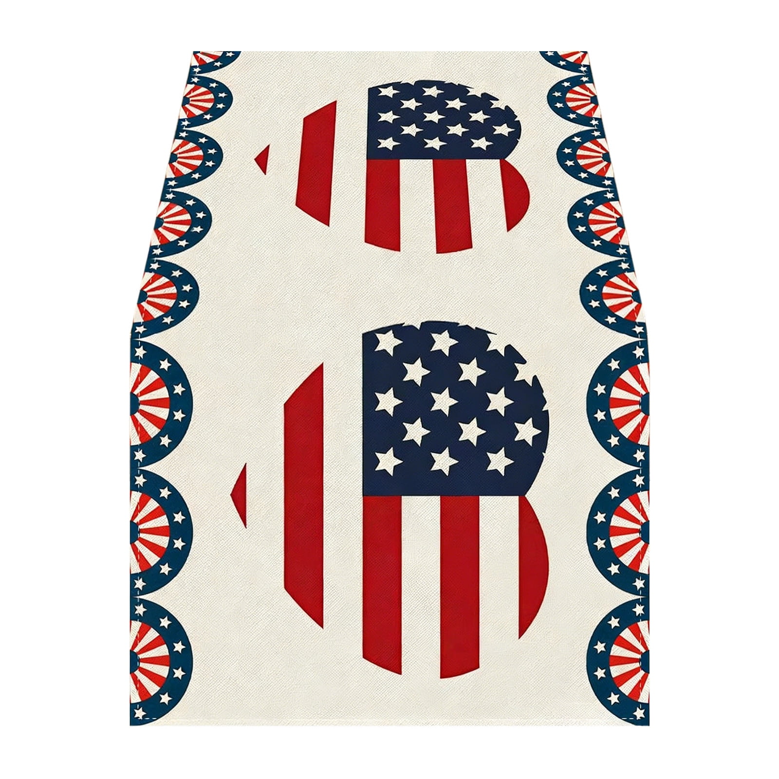 America Independence Day Patriotism Table Runners 4th of July Party ...
