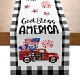 America Independence Day Table Display Table Runner Tablecloths Dining ...