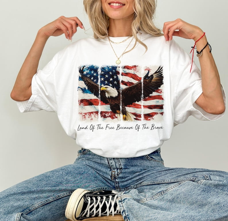 America Land Of The Free Because Of The Brave , 4th of July, Patriotic ...
