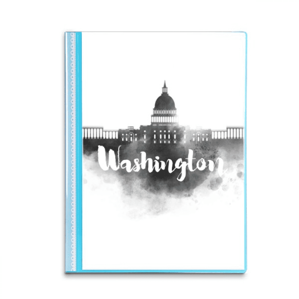America Landmark Ink City Book Sheet Protectors Portfolio Binder Folder ...
