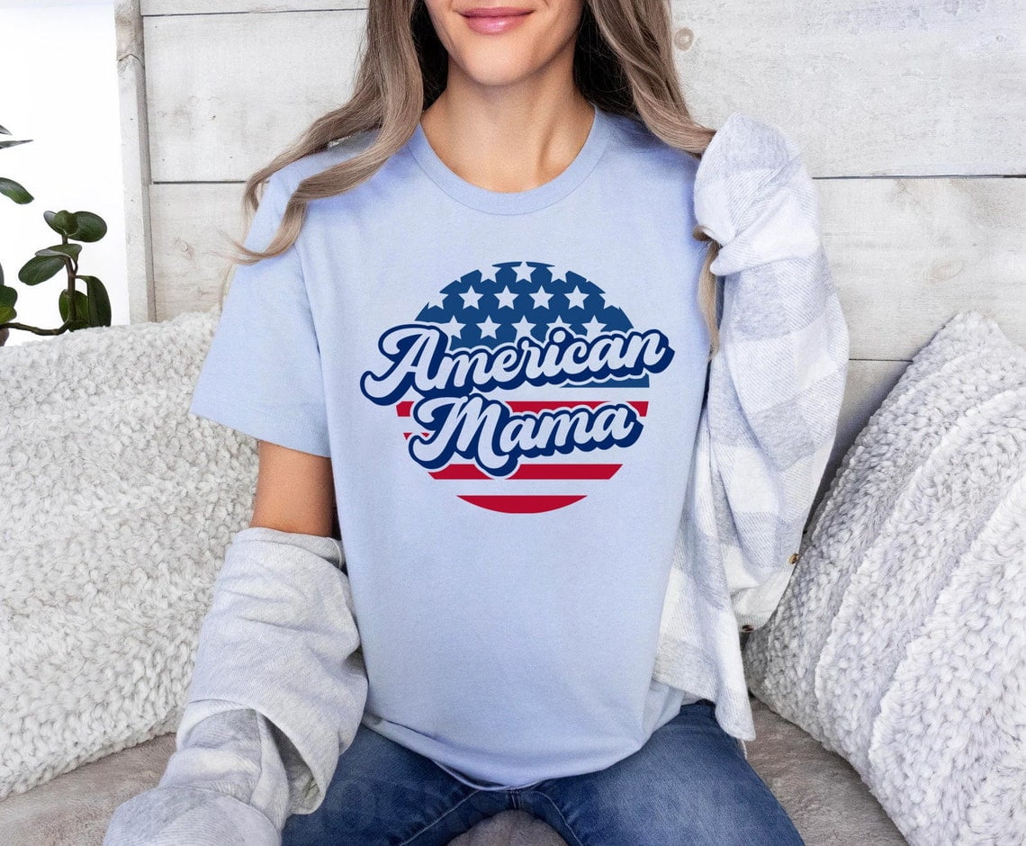 America Mama Shirt, America Girl Shirt, American Flag Shirt, Usa Shirts ...