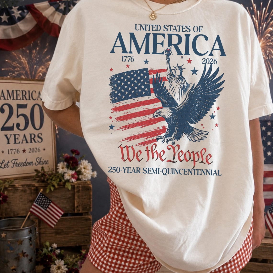America Meaningful USA Celebration 250 Year Semi Quincentennial Fourth ...