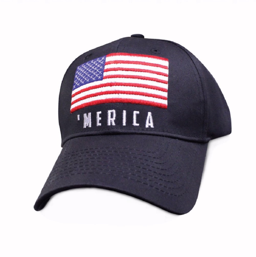 America 'Merica Pride U.S. Flag Cap Hat - Walmart.com