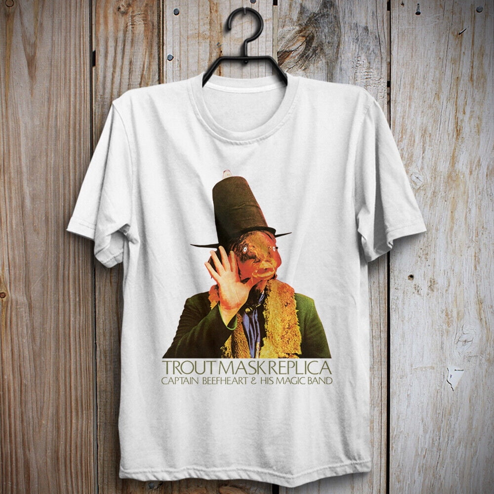 America Musician Captain Beefheart TShirt Trout Mask Replica Magic Band ...